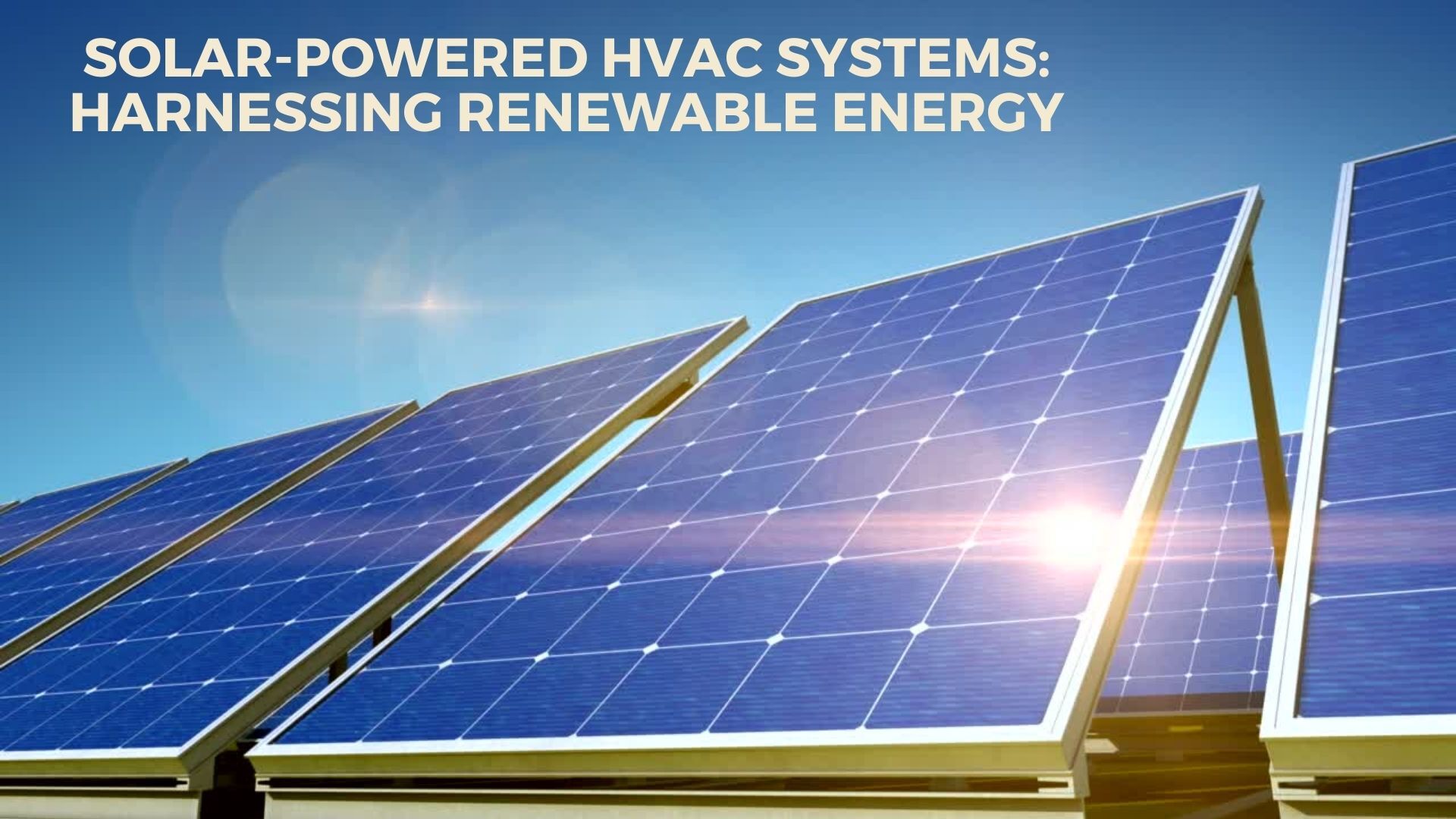 Solar-Powered HVAC Systems | Green City Times