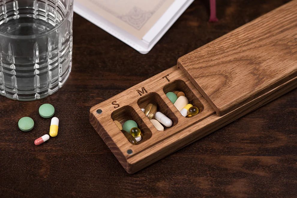 Sustainable Wooden Pill Boxes | Green City Times